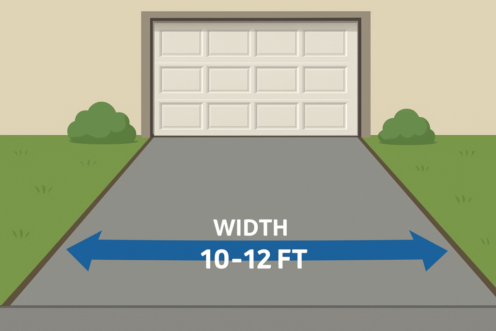What Is the Typical Driveway Width? Standard Dimensions Explained - The ...